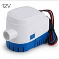 12V 24V Submersible Water Displacement Device with Automatic Bilge Function for Marine Use ...