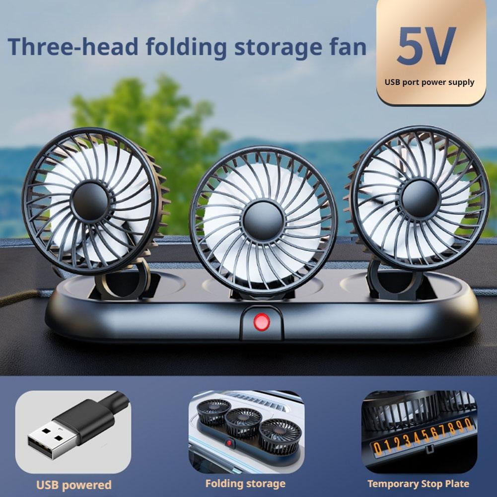 12V 24V TWIN FAN WITH 2 SPEED DUAL CAR VAN TRUCK LORRY HGV BOAT FAN NEW ...