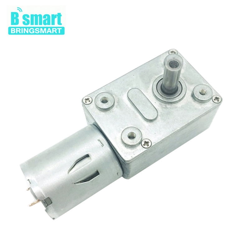 12V 24V Turbo Gear Motor, Mini Gearbox, Worm Gear DC Motor, 12V 370 ...