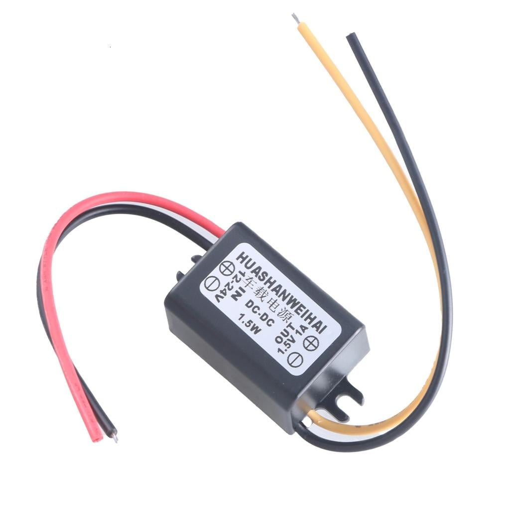 LIANXUE 12V 24V to 1.5 V 1A Reduces Voltages Regulator Buckk Step Down Powers Module - Walmart.com
