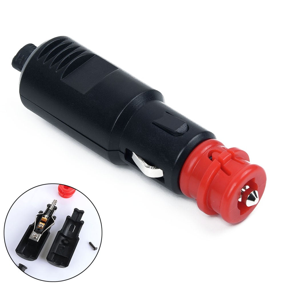 12V-24V8A Car Vehicle-Lighter Socket Plug Connector Male Plug Car ...