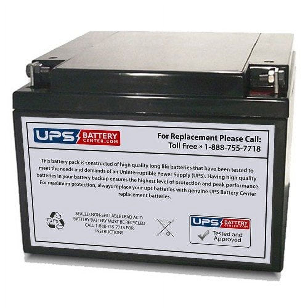 12V 28Ah Sealed Lead Acid Replacement Battery with F3 Nut and Bolt ...