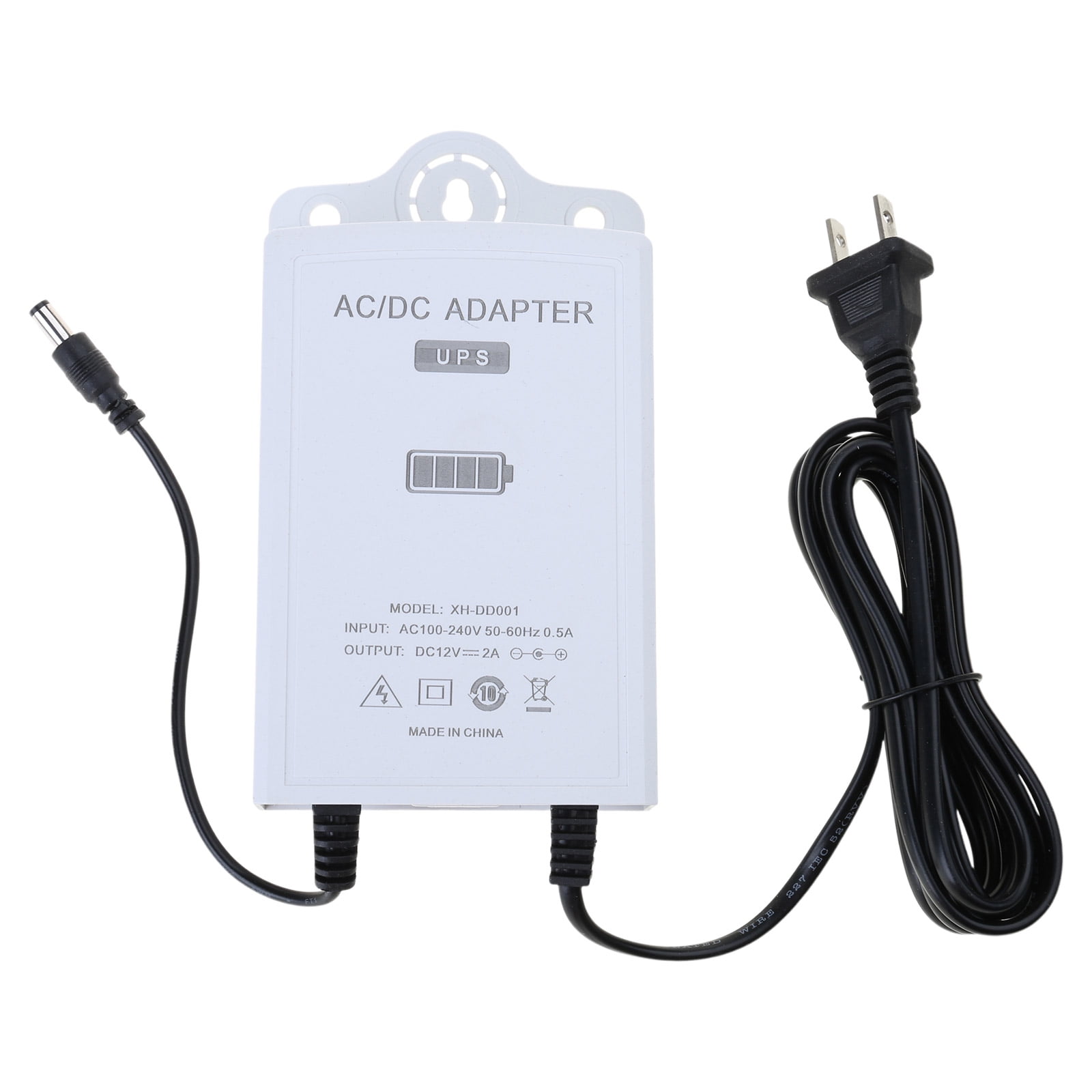 12V-2A Mini UPS Battery Backup for WiFi, Router, Modem Universal ...