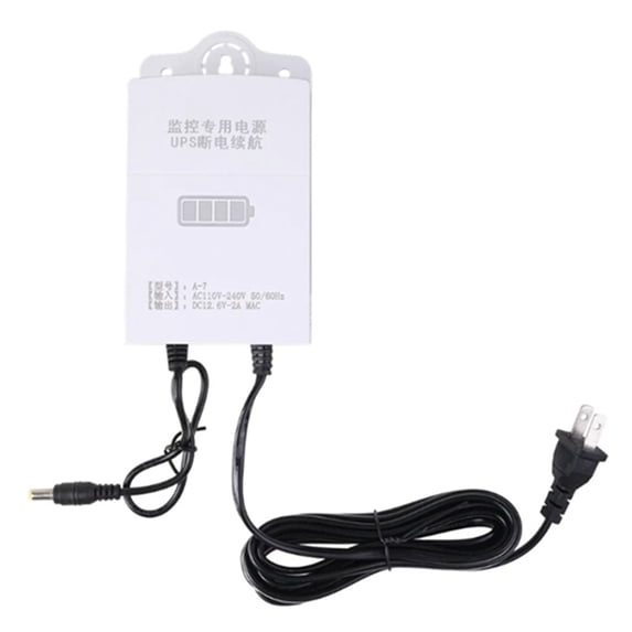 12V-2A Uninterruptible Power Supply for WiFi, Modem, Router, Security ...