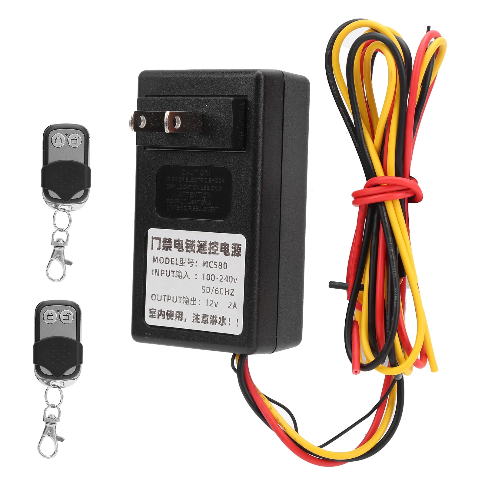 12V 2A Wireless Remote Control Power Supply Voltage Transformation Use ...