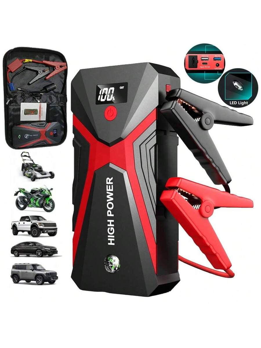 12V 3000A Intelligent Car Battery Charger 8.0Gas/6.0 Disel Car ...