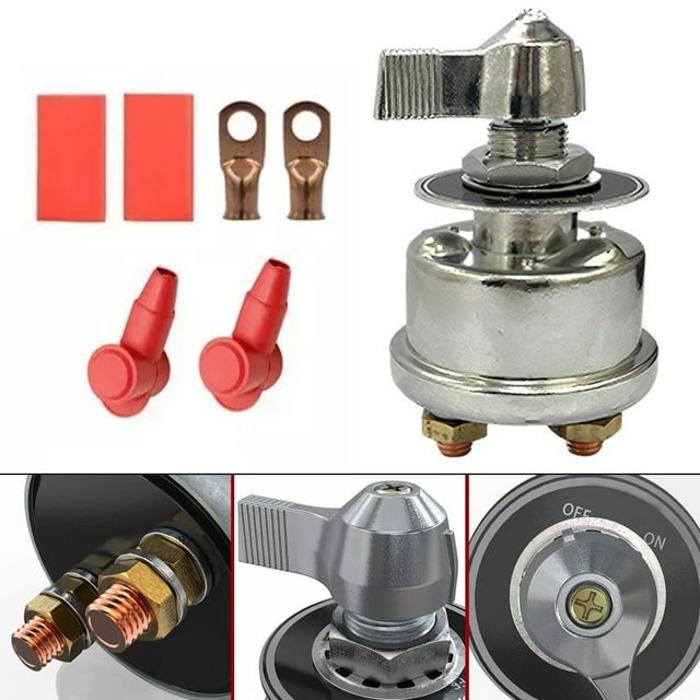 12V 300A Master Battery Quick Disconnect Power Cut Shut Off Switch ...