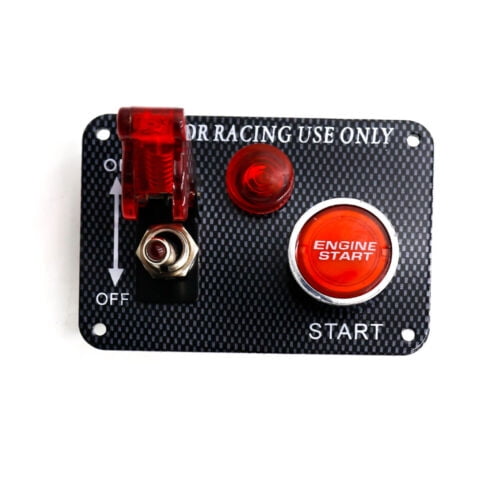 12V 30A Single Car Ignition Toggle Switch ON/OFF Engine Start Push ...