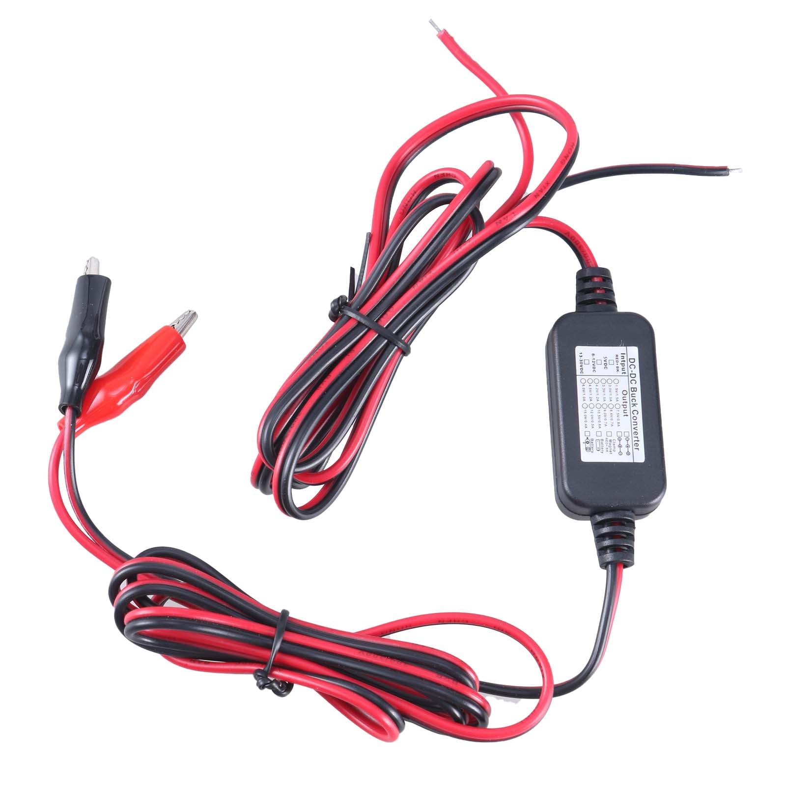12V 30V to 8.40V 1A Electronics Power Cord with Clip for LED Light ...