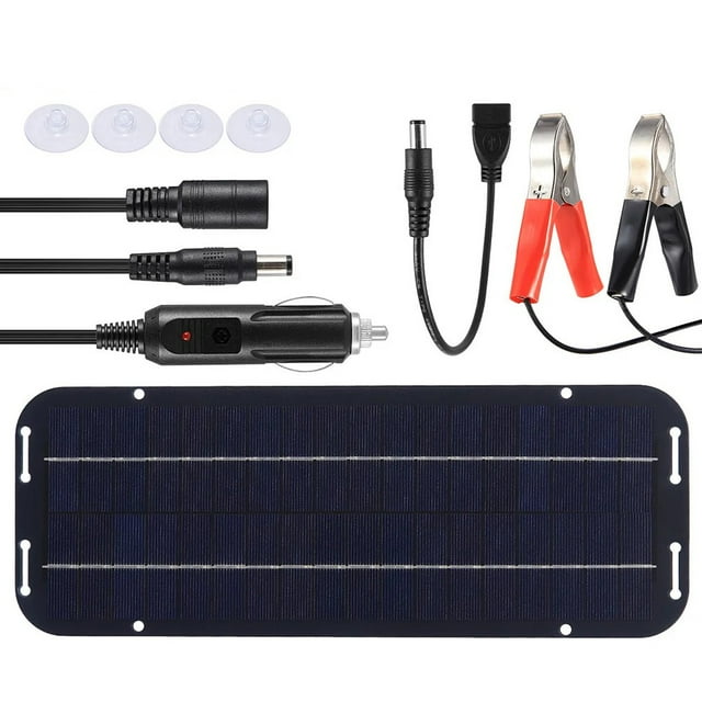 12V 30W Portable Usb Solar Panel Car Boat Power Panel Battery Charger ...