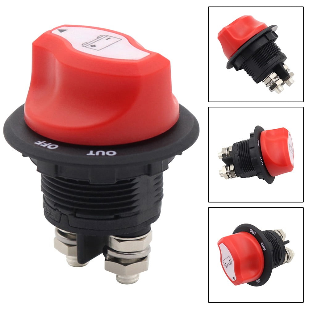 12V-32V Battery Disconnect Switch Master Isolator Cut Off Kill Marine ...