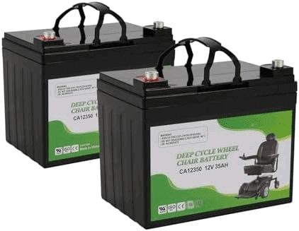 12V 35AH Deep Cycle Battery U1 Mobility Scooter Battery, Wheelchair ...