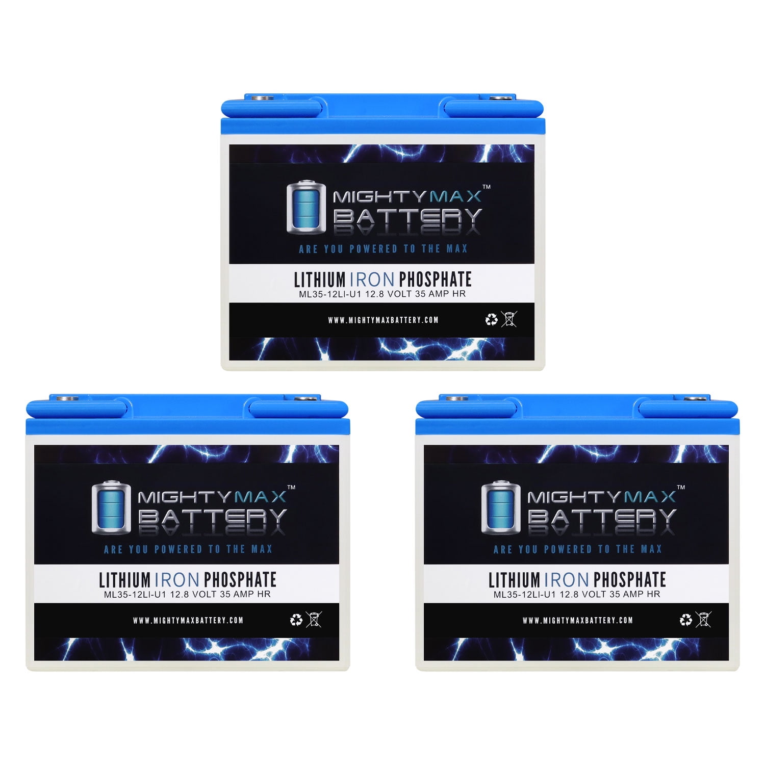 12V 35AH U1 Lithium Replacement Battery compatible with Swisher Zero ...