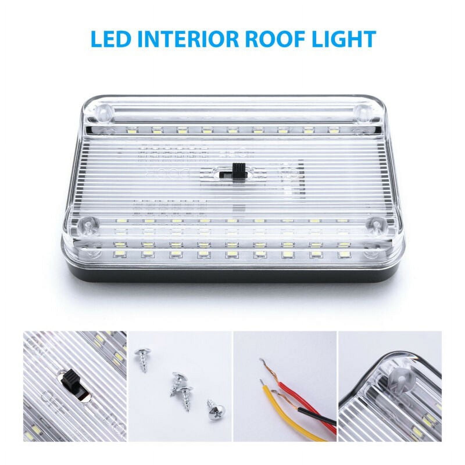 12V 36LED Car Vehicle Interior Dome Roof Ceiling Reading Light Van ...