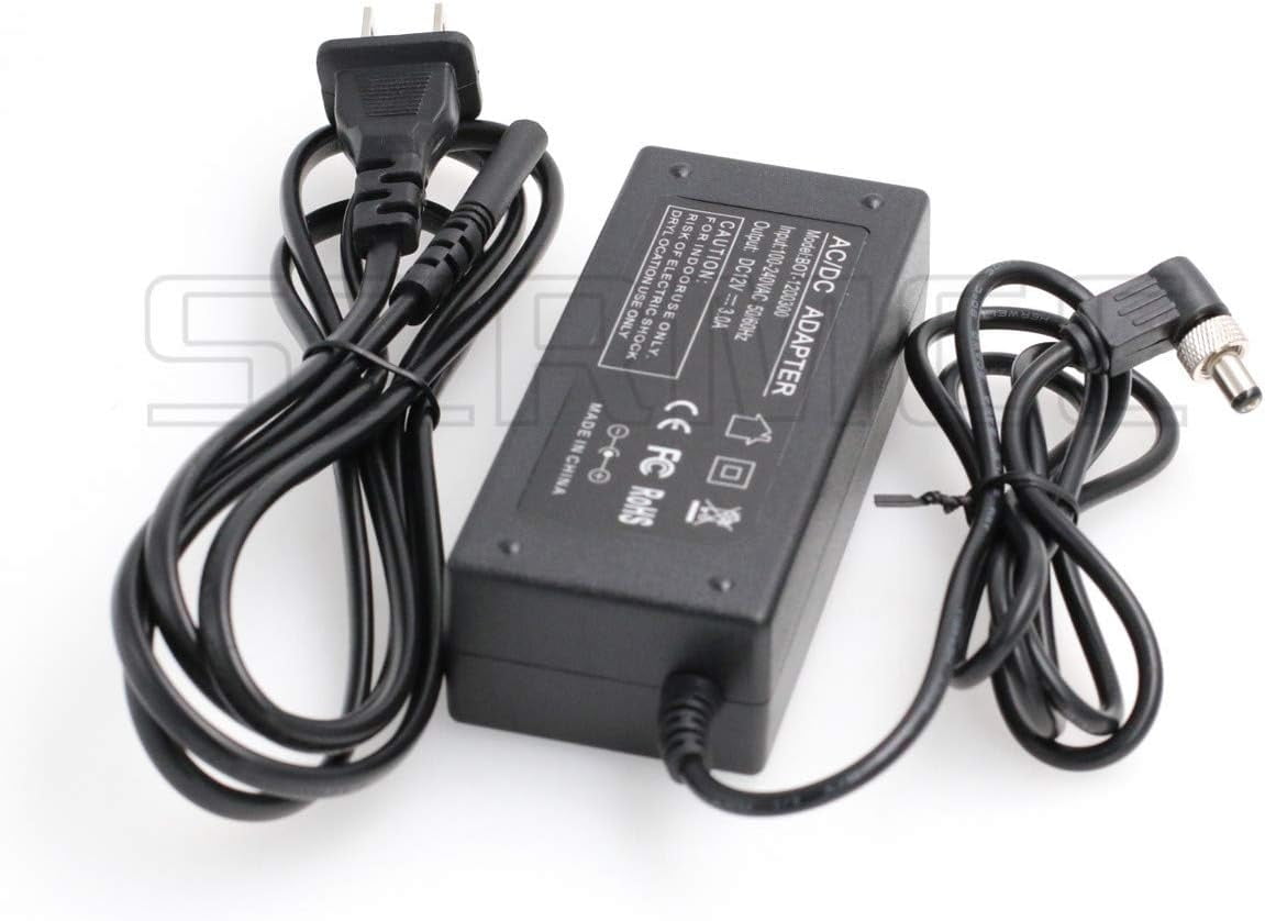 12V 3A 5.5x2.1mm with Self-Locking AC DC Power Supply Adapter for Video ...