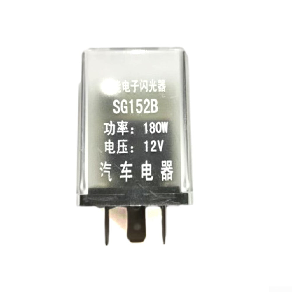 12V 3Pin Car LED Light Flasher Relay Turn Signal Rate Control Blinker ...