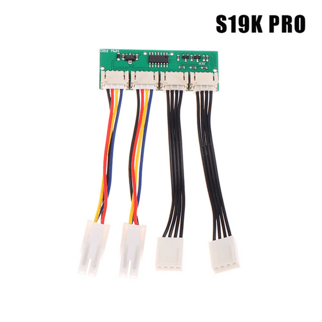 12V 4-In-1 Square 4Pin Fan Simulator Emulator Special for Antminer S19k ...