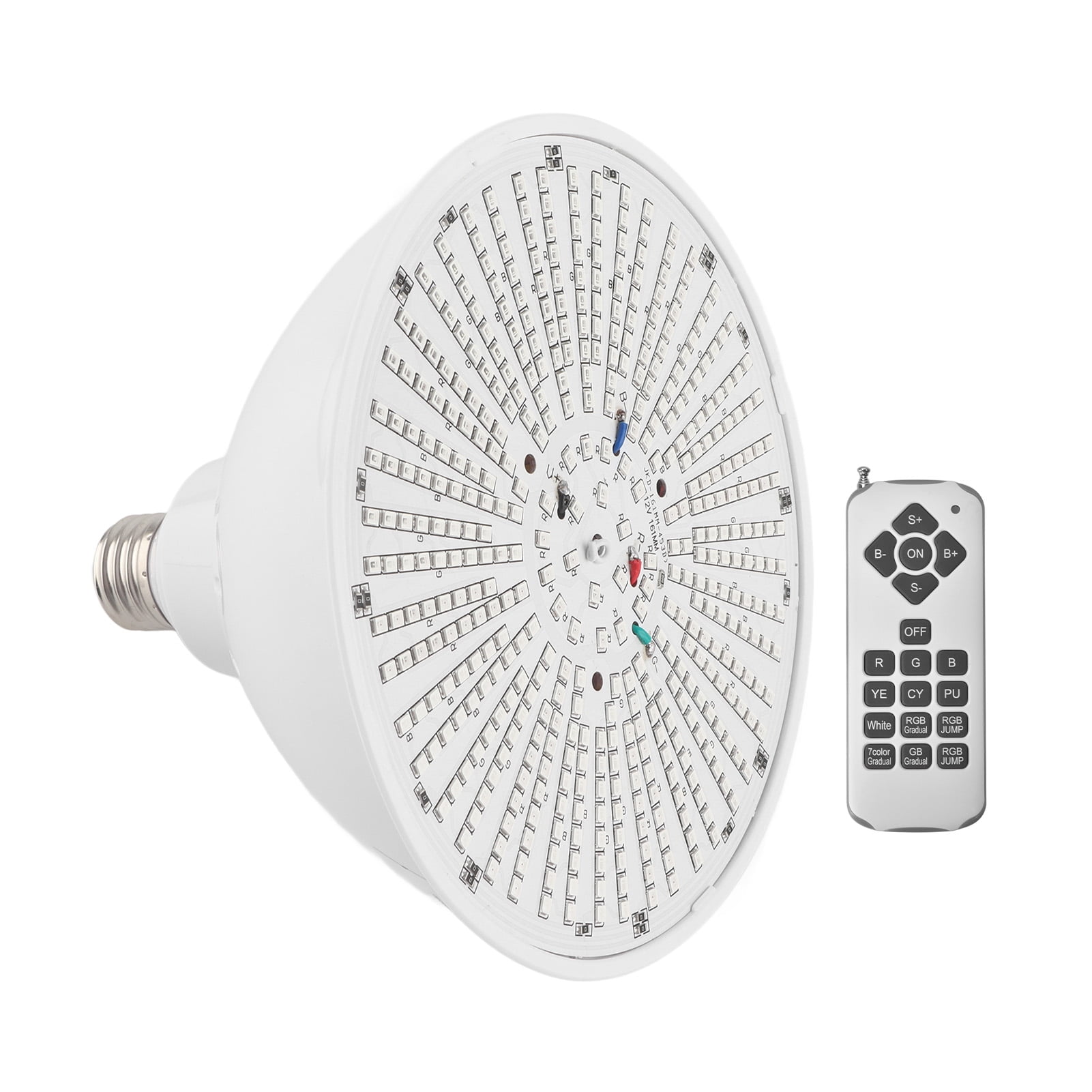 12V 40W LED Pool Light E26 RGB Color Changing Pool Light Bulb with ...