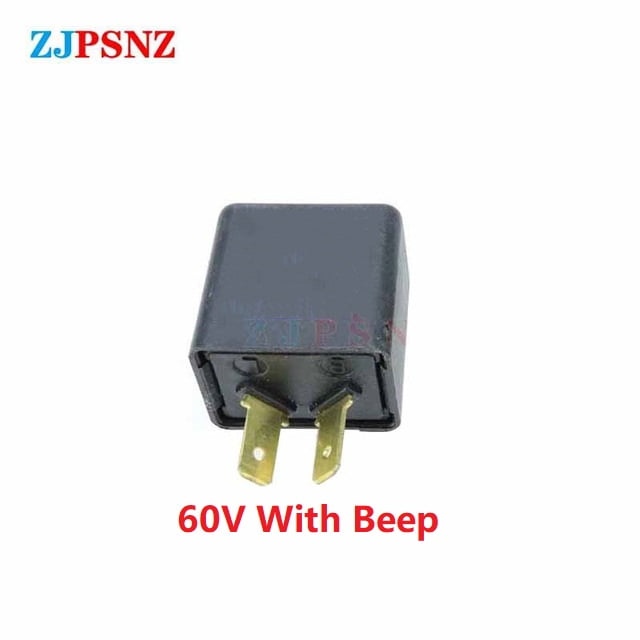 12V 48V-64V Flasher Relay Turn Signal Buzzer Beep Blinker Indicator LED ...