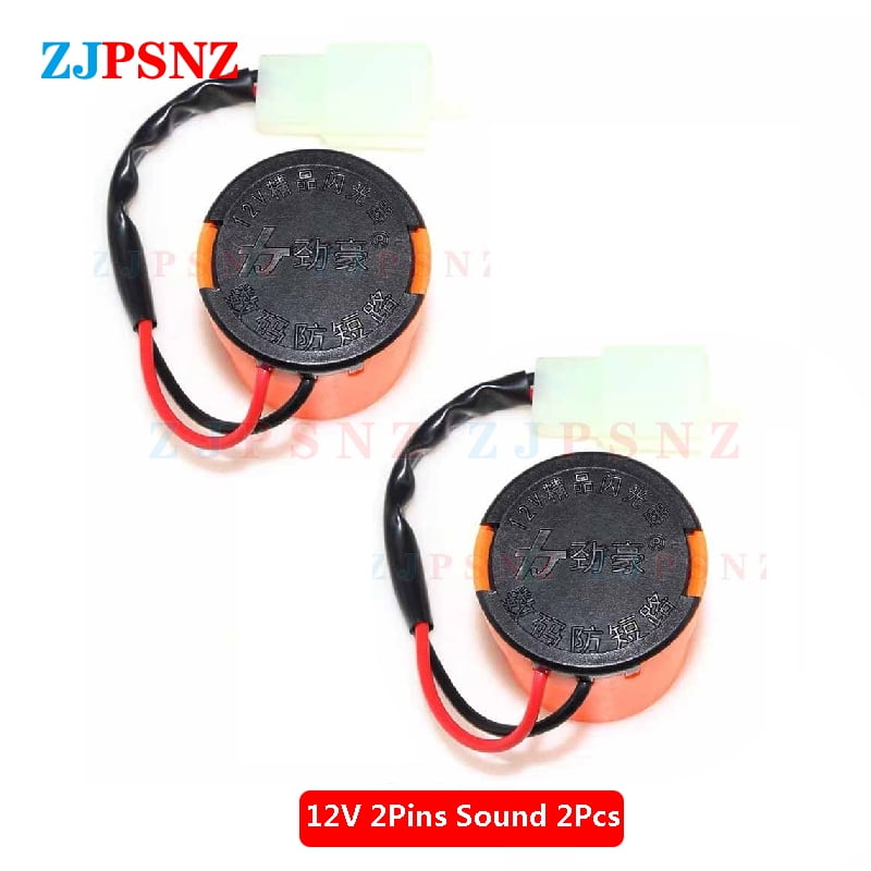 12V 48V 64V Turn Signal Flasher Relay 2Wires 3Pins Round Blinker Turn ...