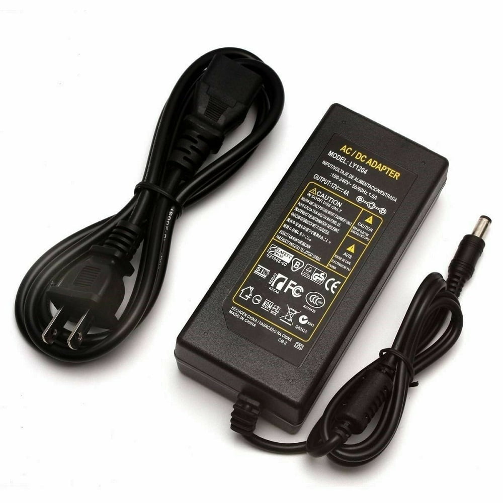 CST 12V 2-Prong Power Adapter with Power Cord, LY1204 - Walmart.com