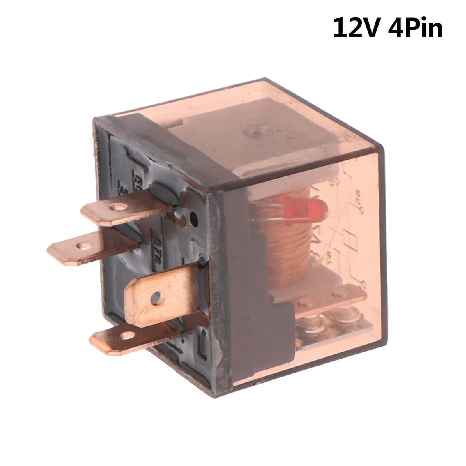 (12V 4Pin) Waterproof Automotive Relay 12/24V 80A 4/5Pin SPDT Car Control Device Car Relays ...