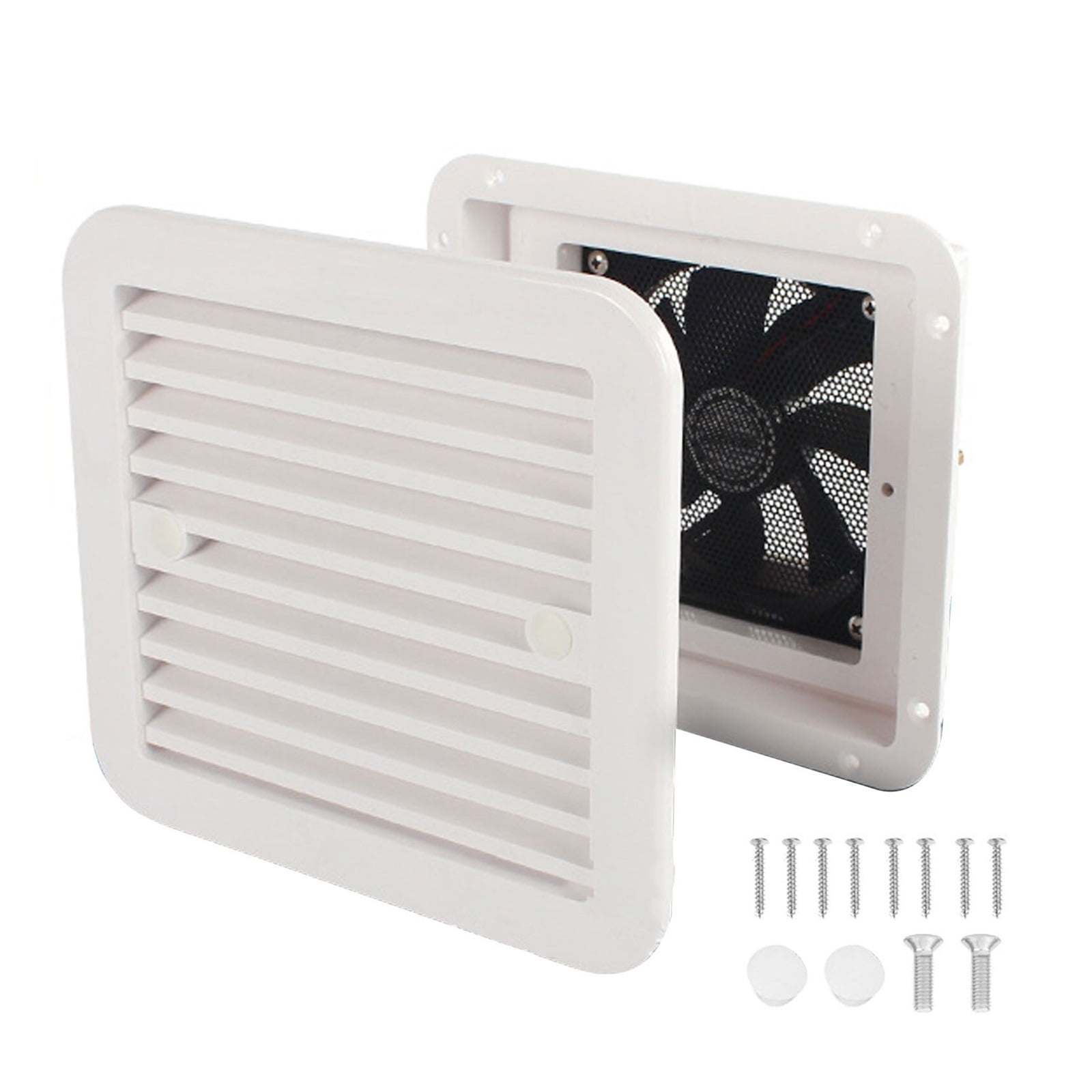 12V 4W RV Vent With Fan Suitable For RV Trailer Caravan Side Strong Air ...
