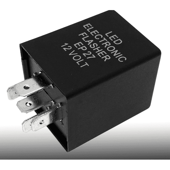 12V 5-Pin EP27 FL27 LED Flasher Relay Fix Hyper Flash For Dodge Ford ...