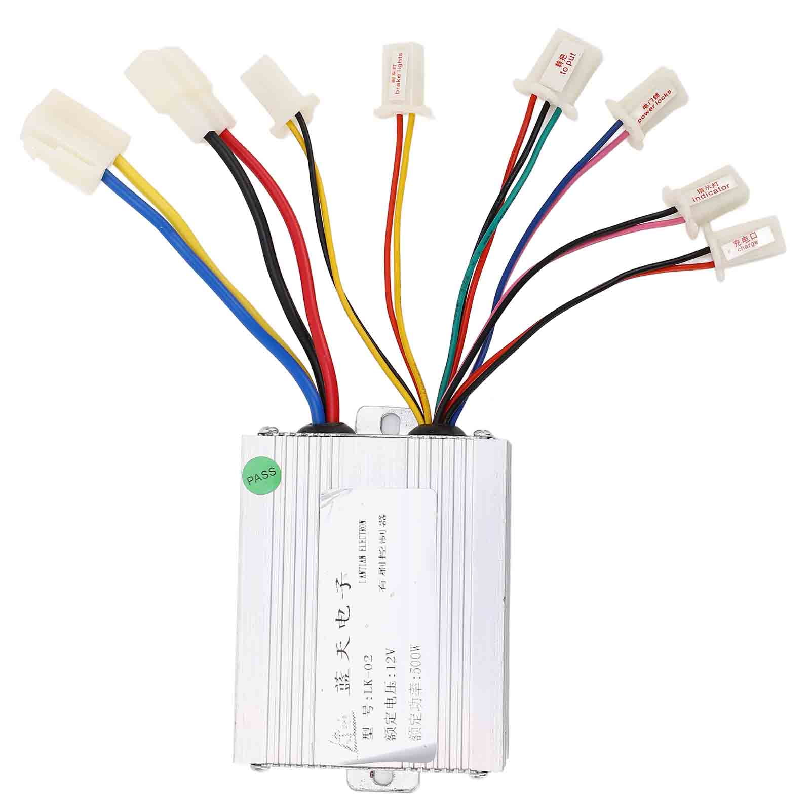 12V 500W Electric Bike Brushed Controller Lithium Battery Bike ...