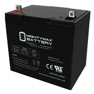 12V 75Ah Replacement Battery for BCI Group 24M Starting Marine & RV ...