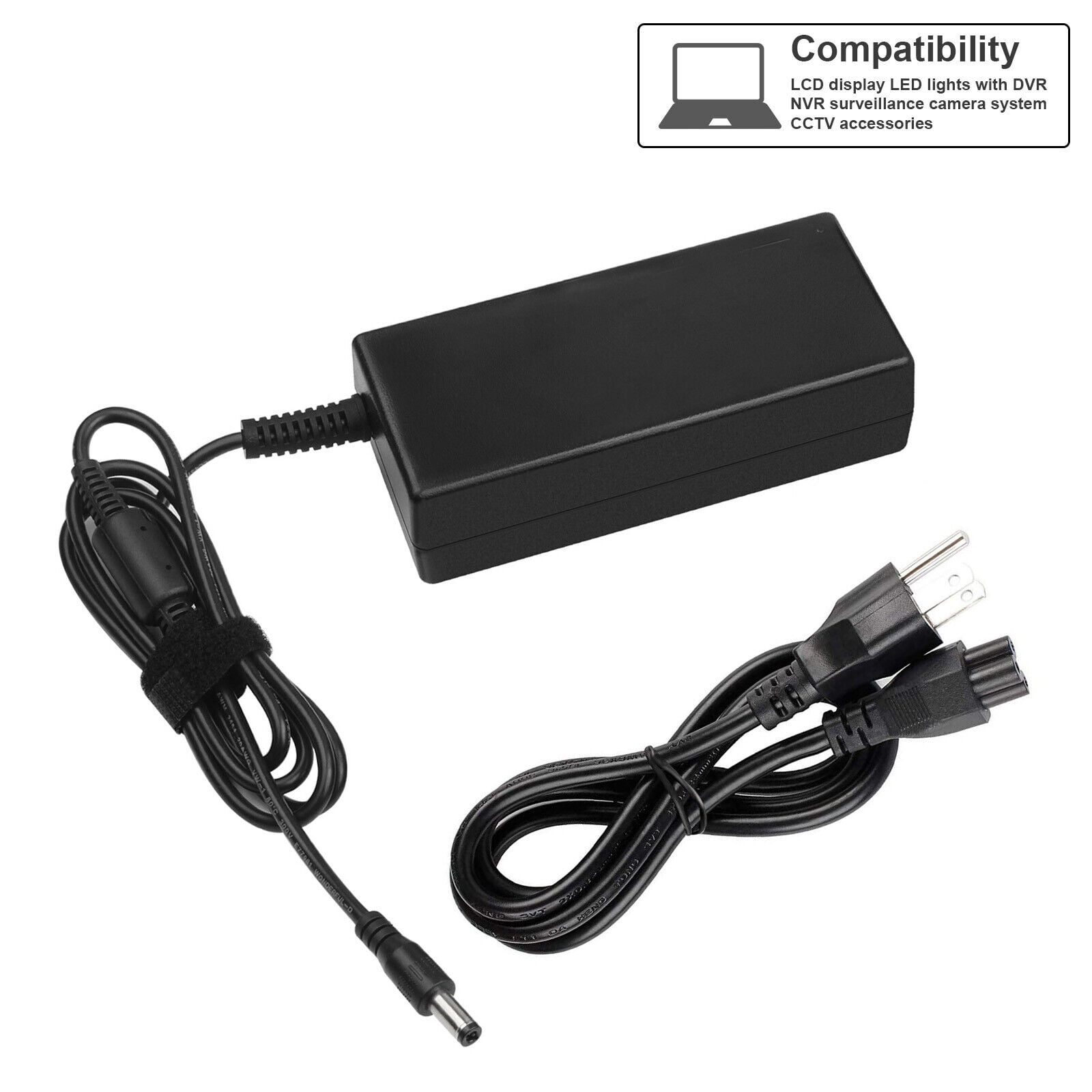 12V 5A AC Adapter For Viewsonic ADPC1260AB LCD Monitor Charger Power ...