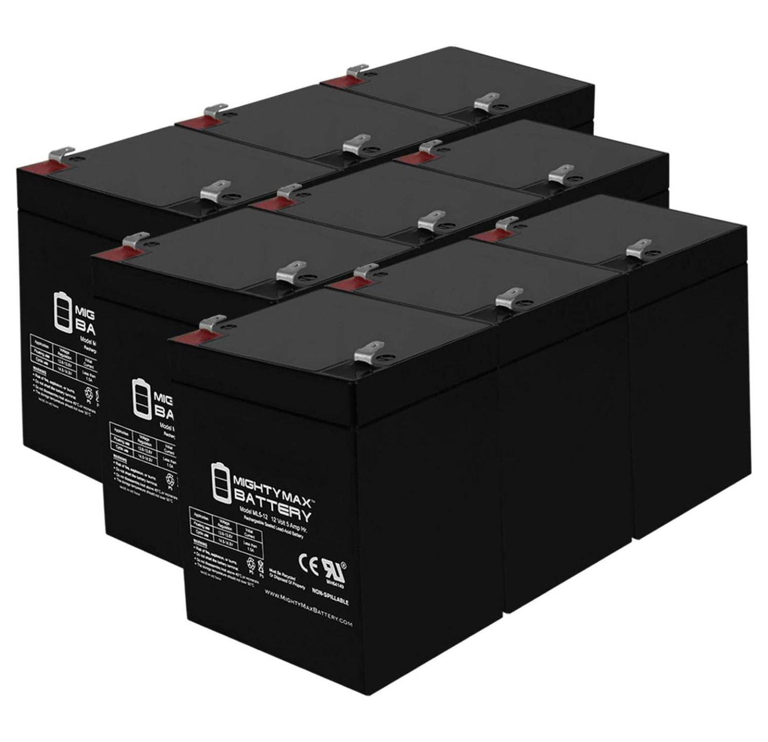 12V 5AH SLA Replacement Battery for Razor Razr MX350-9 Pack - Walmart.com