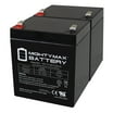 Ultratech 1240 Battery, 12V 4.5Ah SLA, Standby Power, Wired Alarm ...