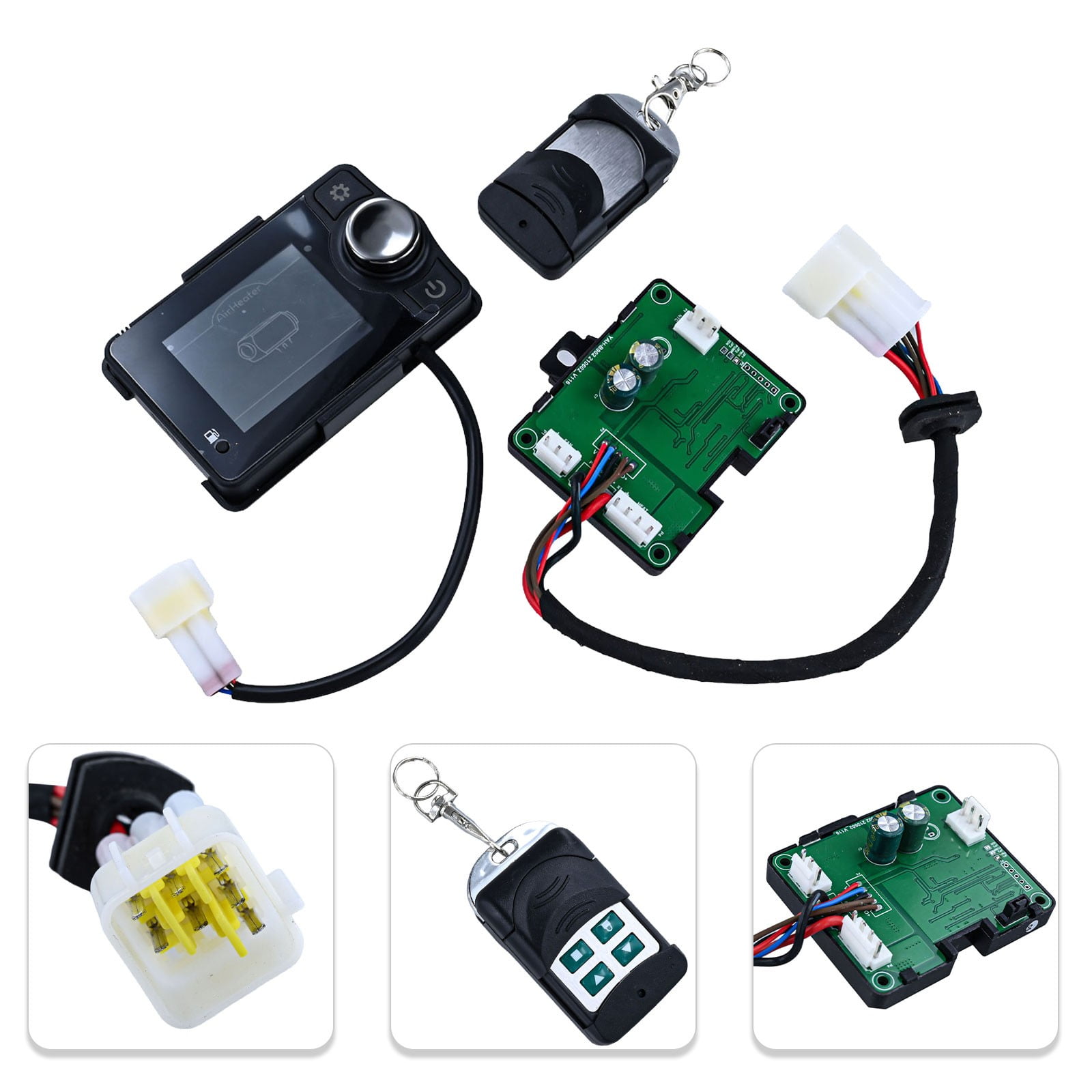 12V-5KV 3-wire Air Diesels Air Heater LCD Monitor Switch Control Board ...