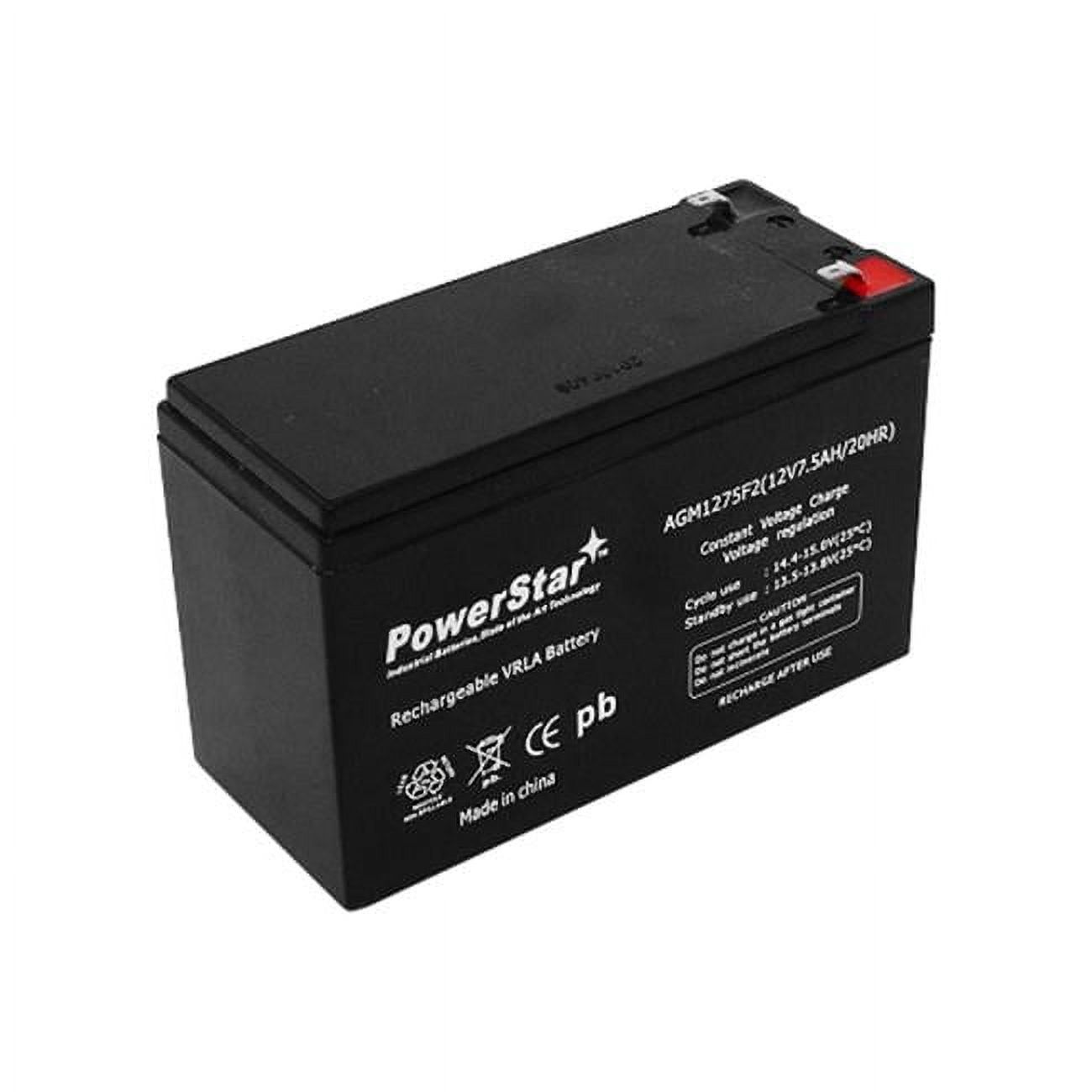 12V 7.5Ah SLA Battery Replaces PX12072, GT12080 & GT12080-HG - Walmart.com