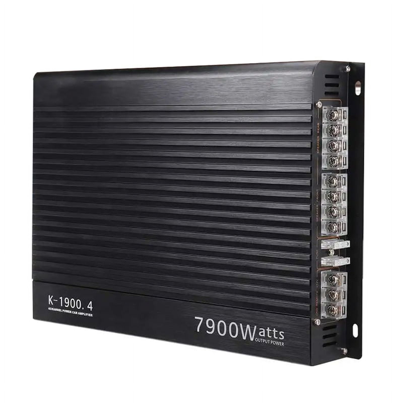 12V 7900W Car Amplifier 4 Channel Powerful Audio Subwoofer Aluminum ...
