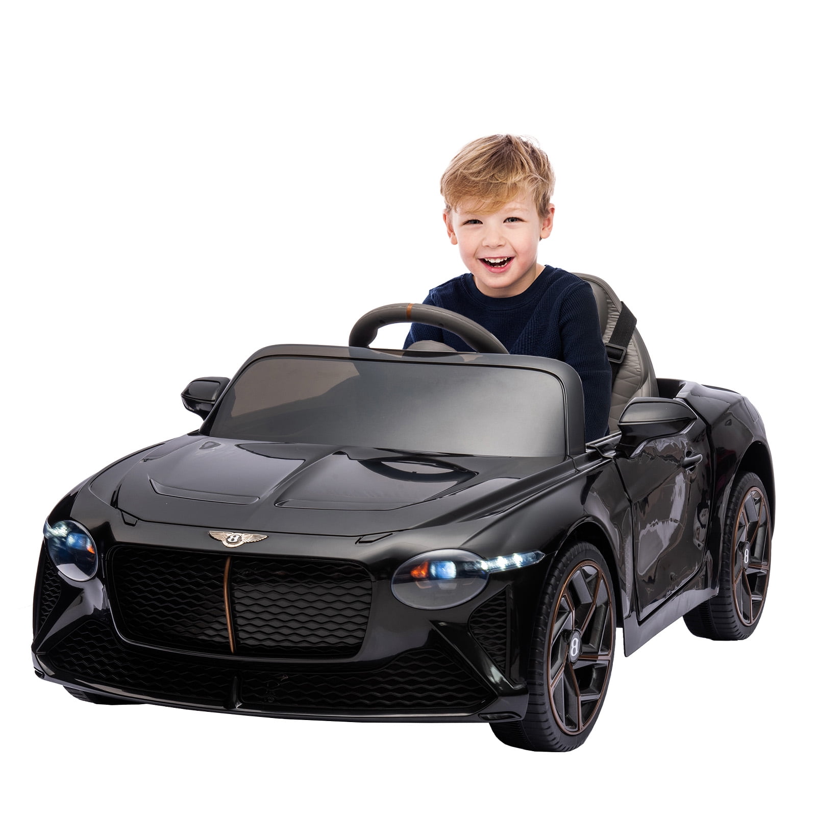 12V 7A Electric Kid car with Parent Remote, Licensed Bentley Mulsanne ...