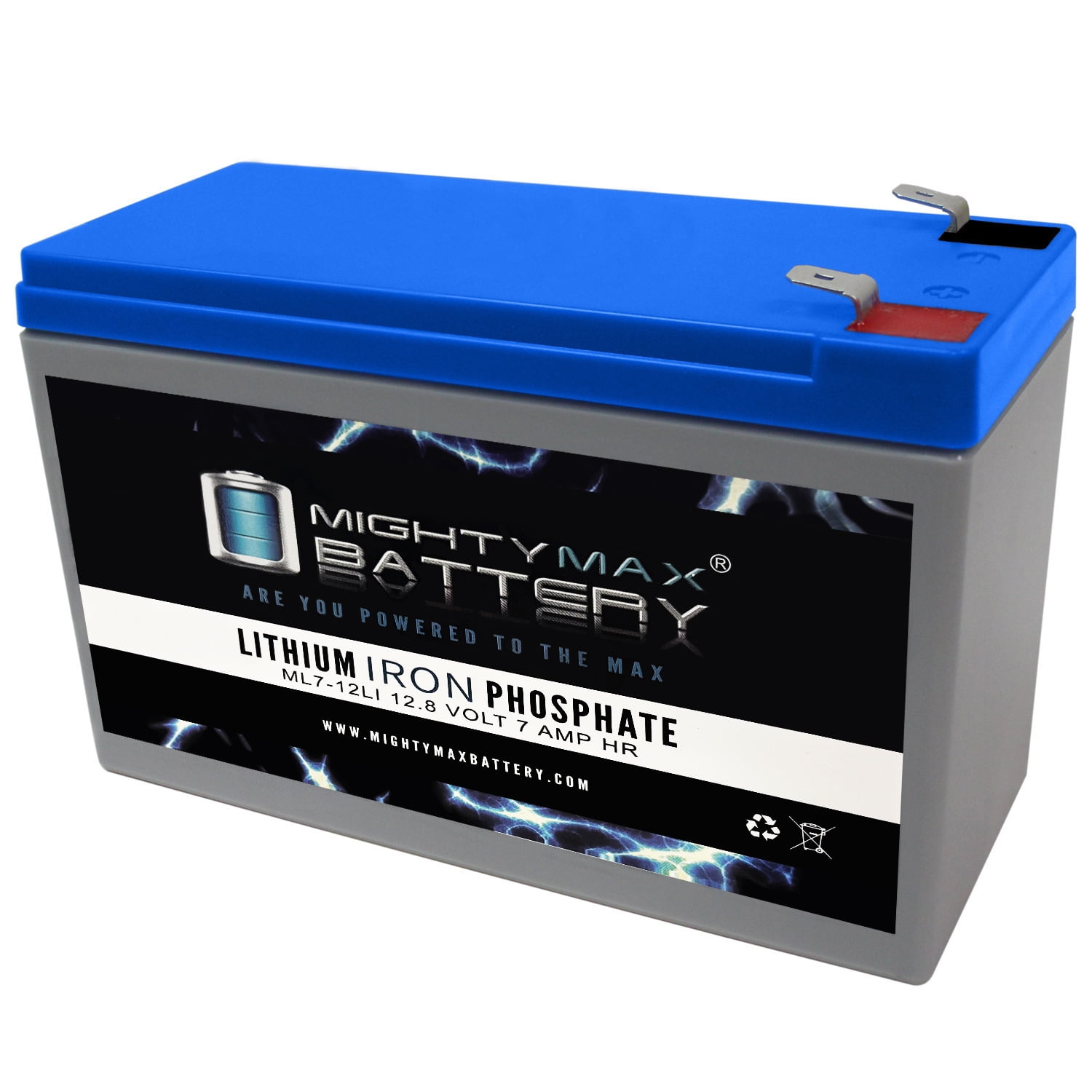 12V 7AH Lithium Replacement Battery for ADT Security Alarm 3000 ...