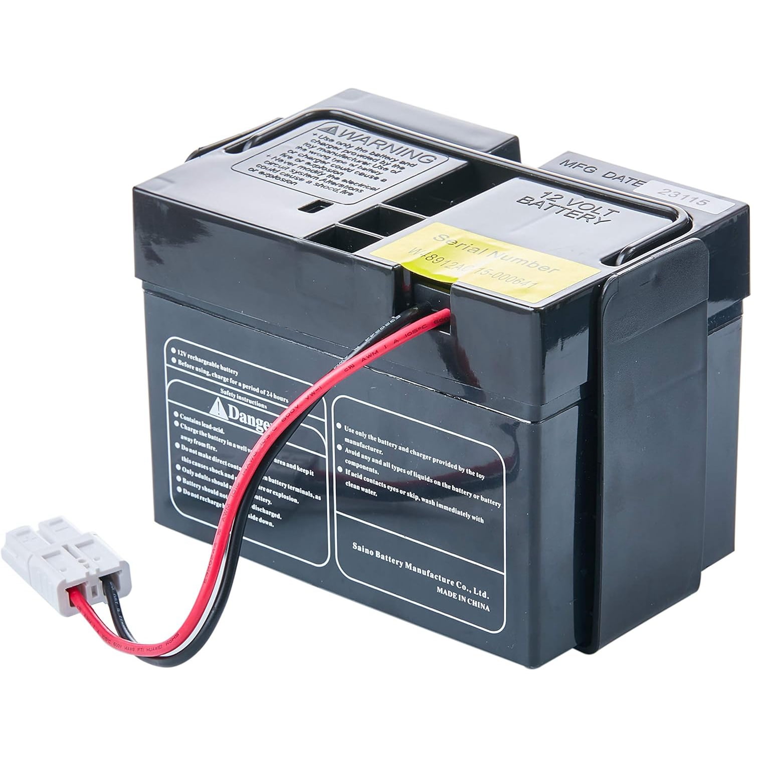 12V 7Ah Replacement Battery for 12 Volt Kids Ride On Car Truck ...