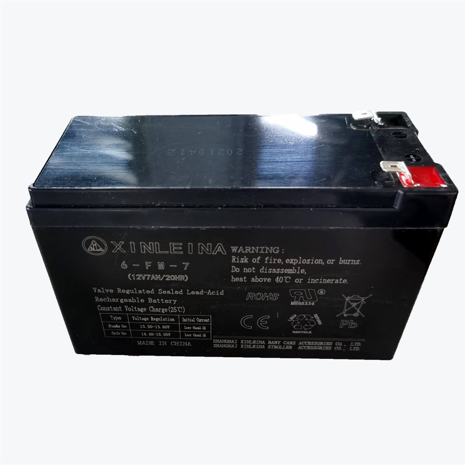 12V 7Ah VRLA Battery Ride-On Cars High Performance Power Source ...