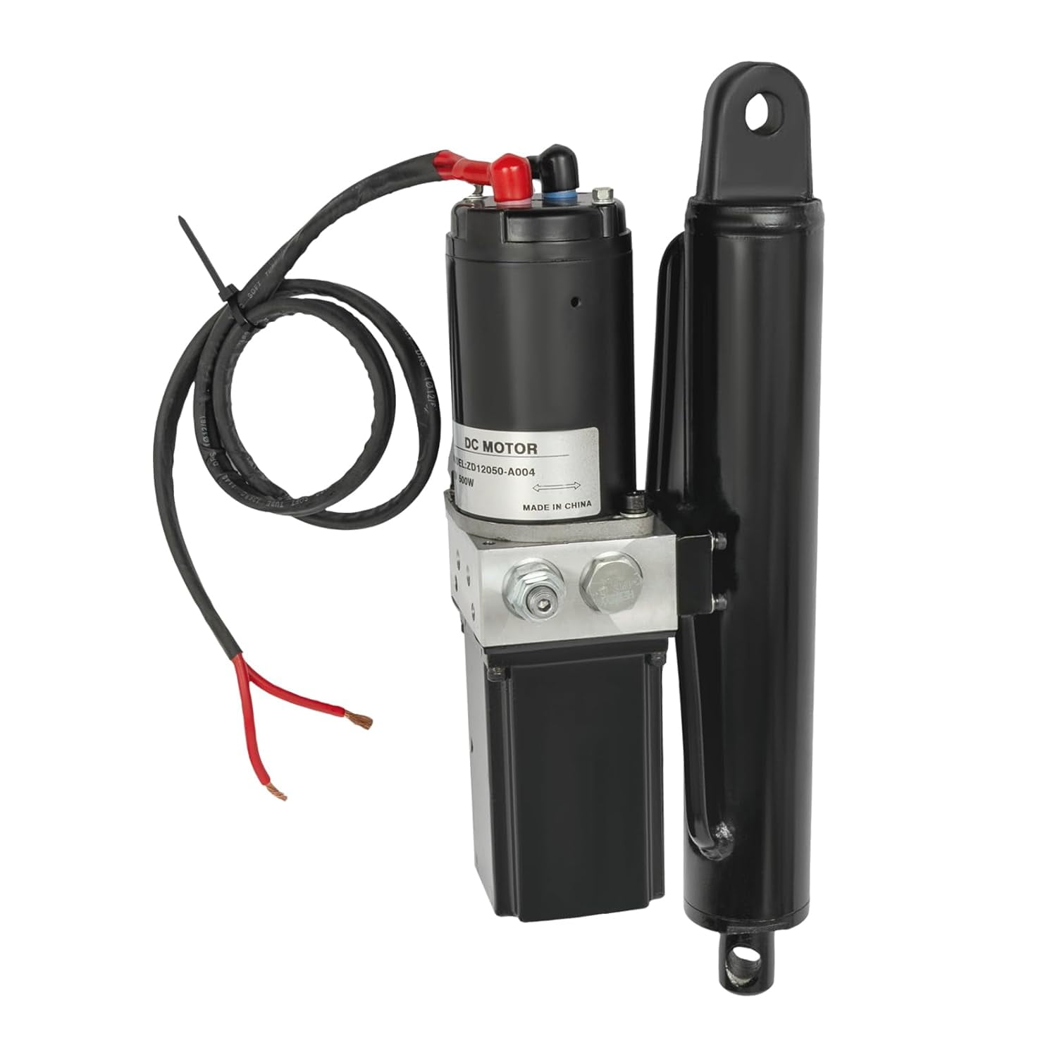 12V 8" Heavy Duty Hydraulic Linear Actuator Electric Hydraulic Motor ...