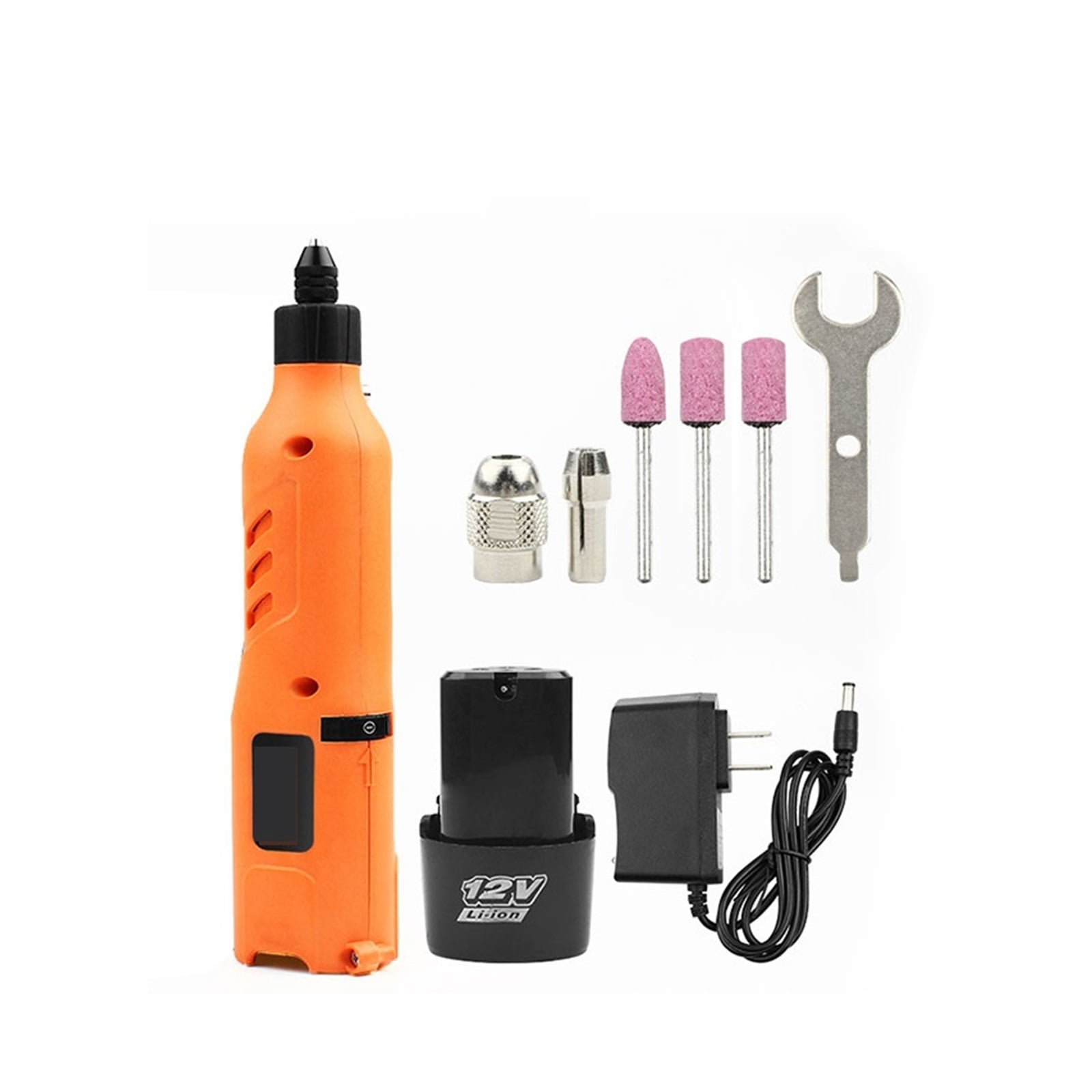 12V 80W Cordless Drill Lithium Battery Engraver Electric Mini Drill ...