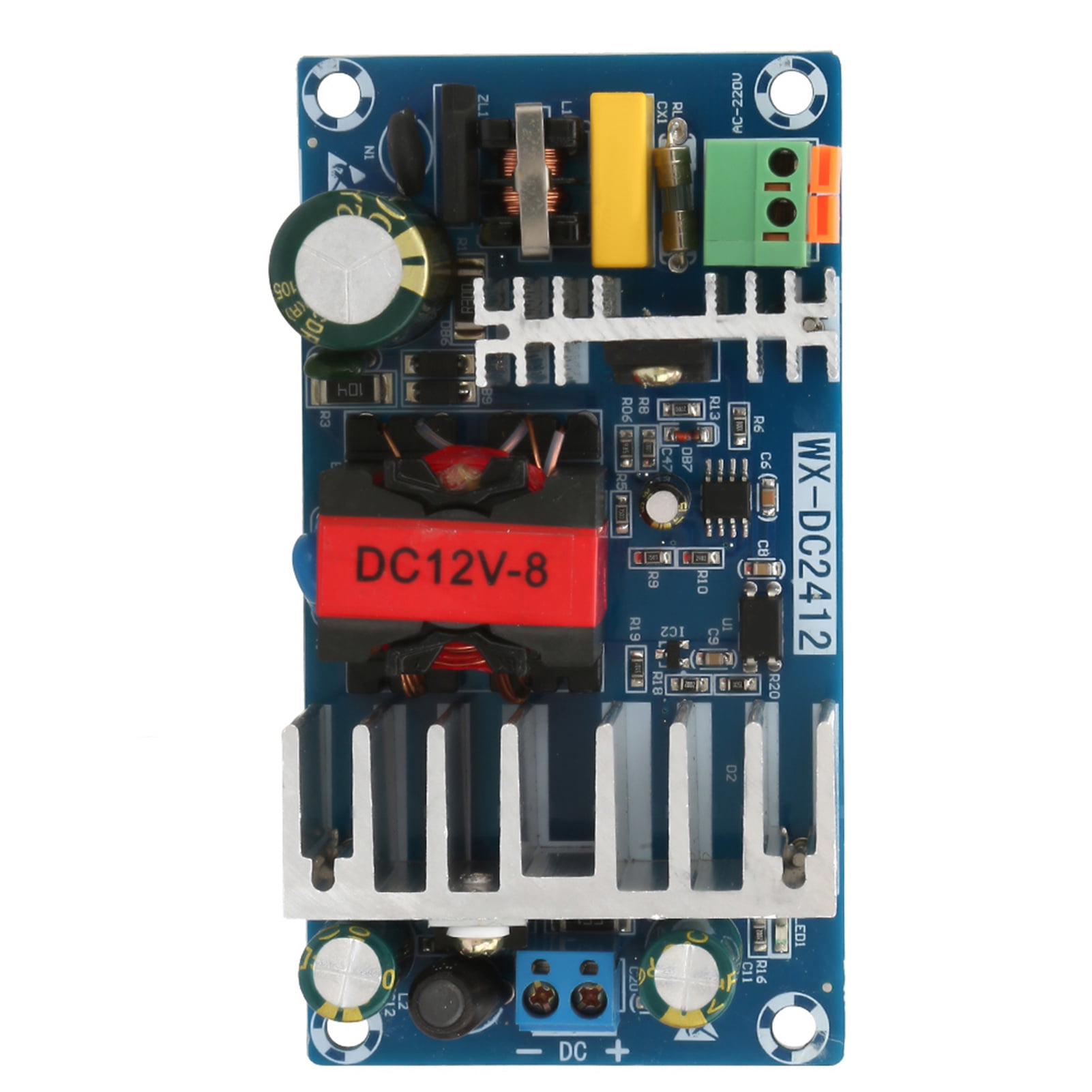 12V 8A 100W Switching Power Supply Board AC DC Circuit Module - Walmart.com