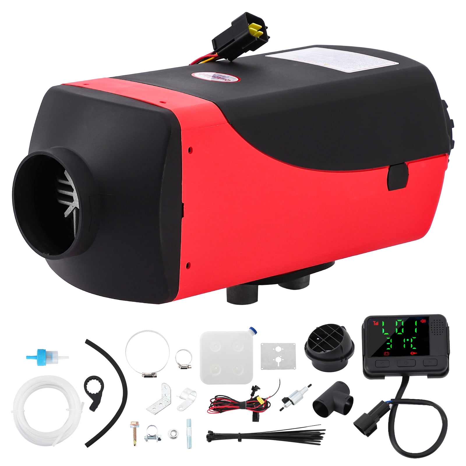 12V 8KW Diesel Air Heater with 15L Tank & Muffler, Parking Bunk Heater ...