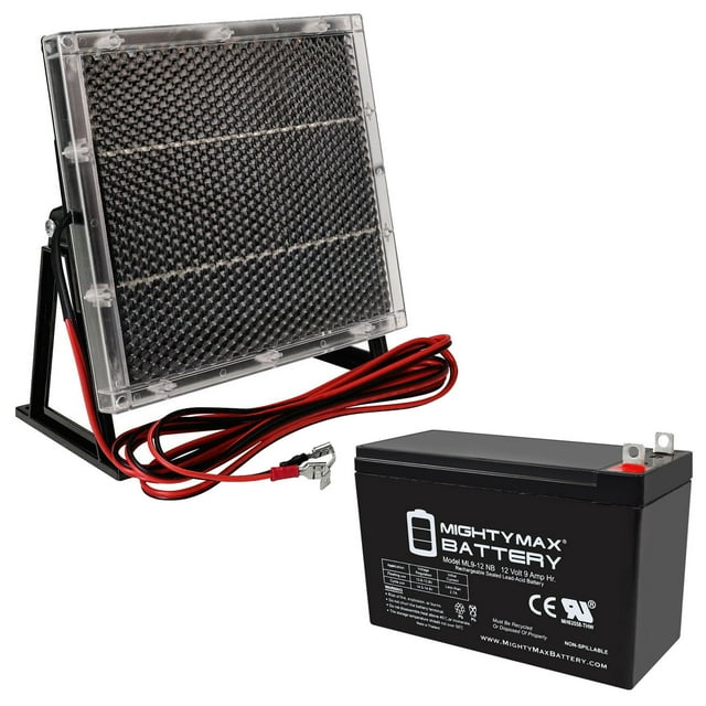 12V 9AH NB SLA Replacement Battery Compatible With Vector VEC010S + 12V ...