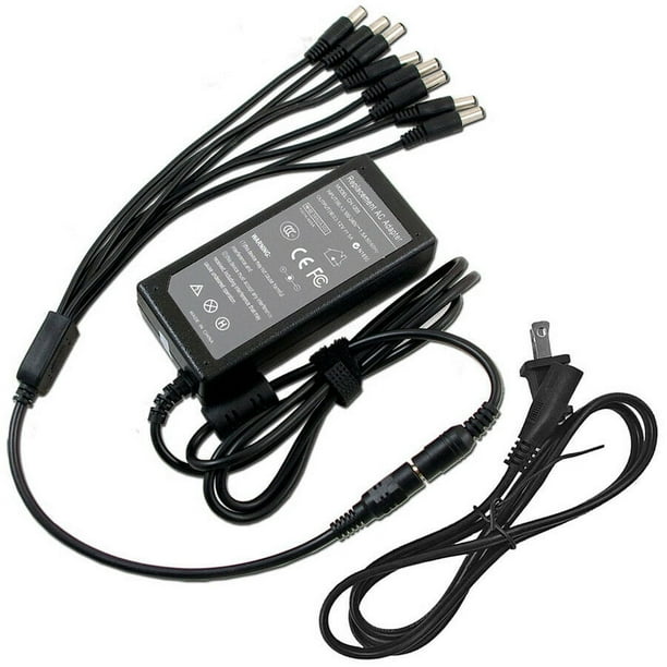 12V AC Adapter Charger +8 Split Power Cable For Samsung SDH-C75080 ...