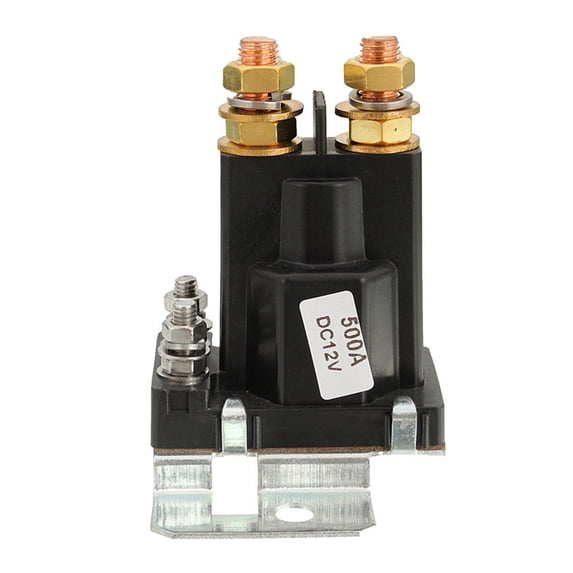 12V AMP 500A High Power Solenoid Relays 4Terminal Car Starter Power ...
