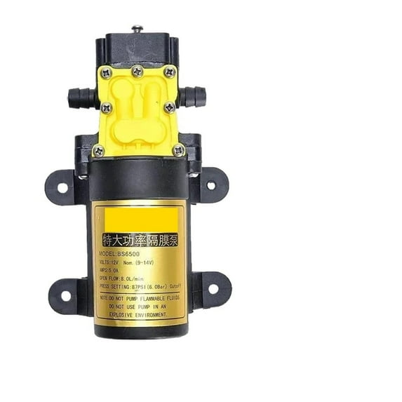 12V Agricultural Electric Spray Water Pump Small High-pressure Spraying ...