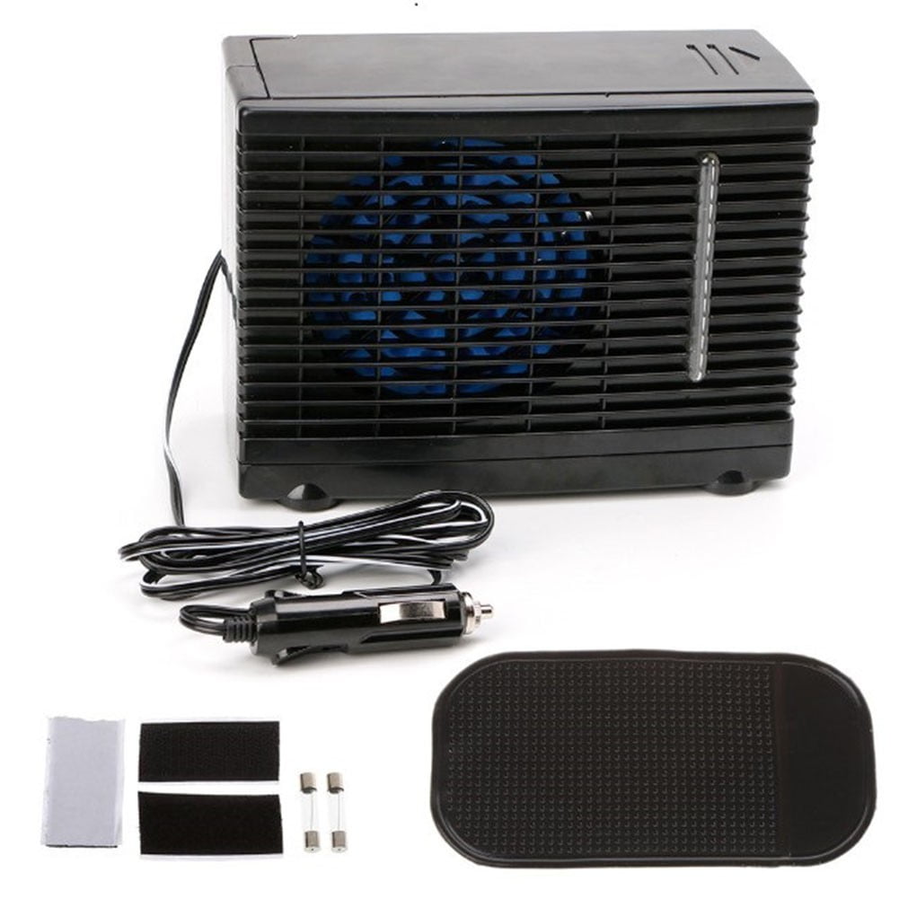 12V Air Conditioner Portable Home&Car Cooler Cooling Fan Water Ice Air ...
