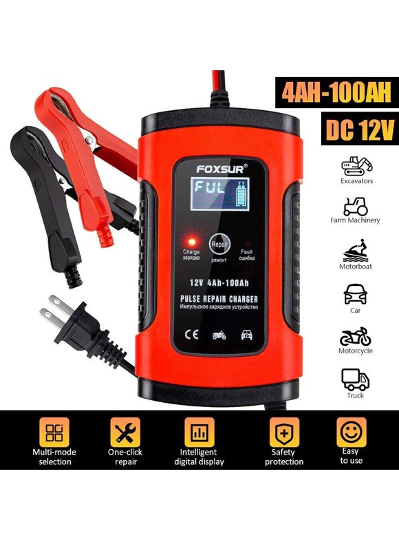 12 Volt Battery Chargers in Car Battery Chargers - Walmart.com